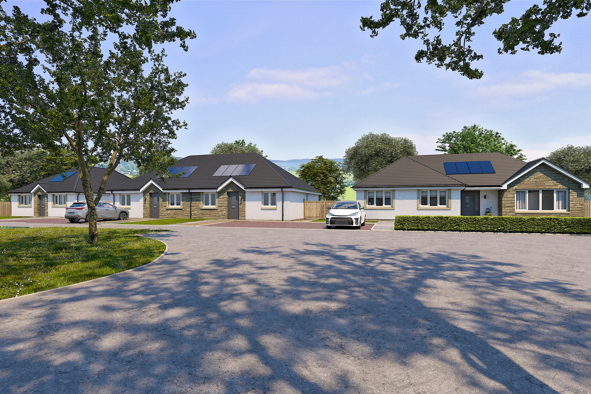 Glenallan Grove Housing Development in Coylton, Ayr